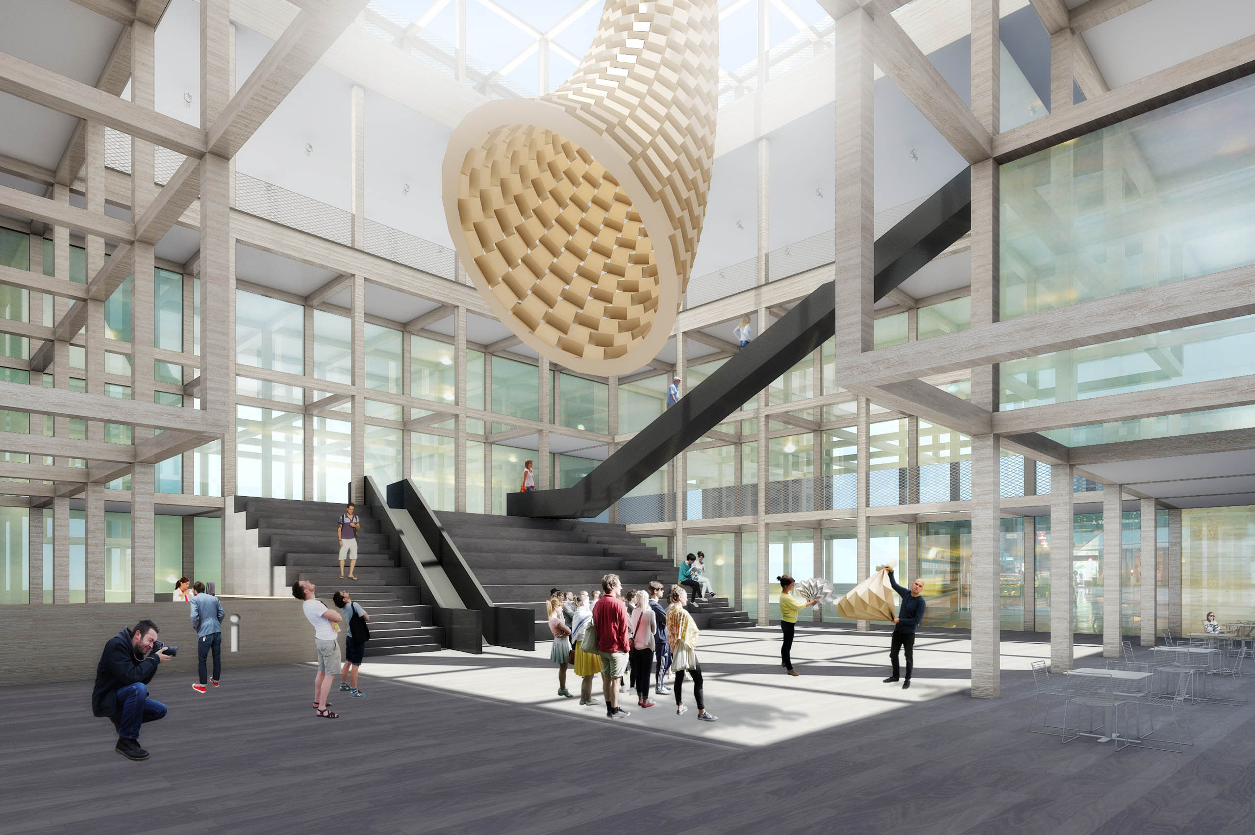 赫尔辛基古根海姆博物馆 - 柯路建筑